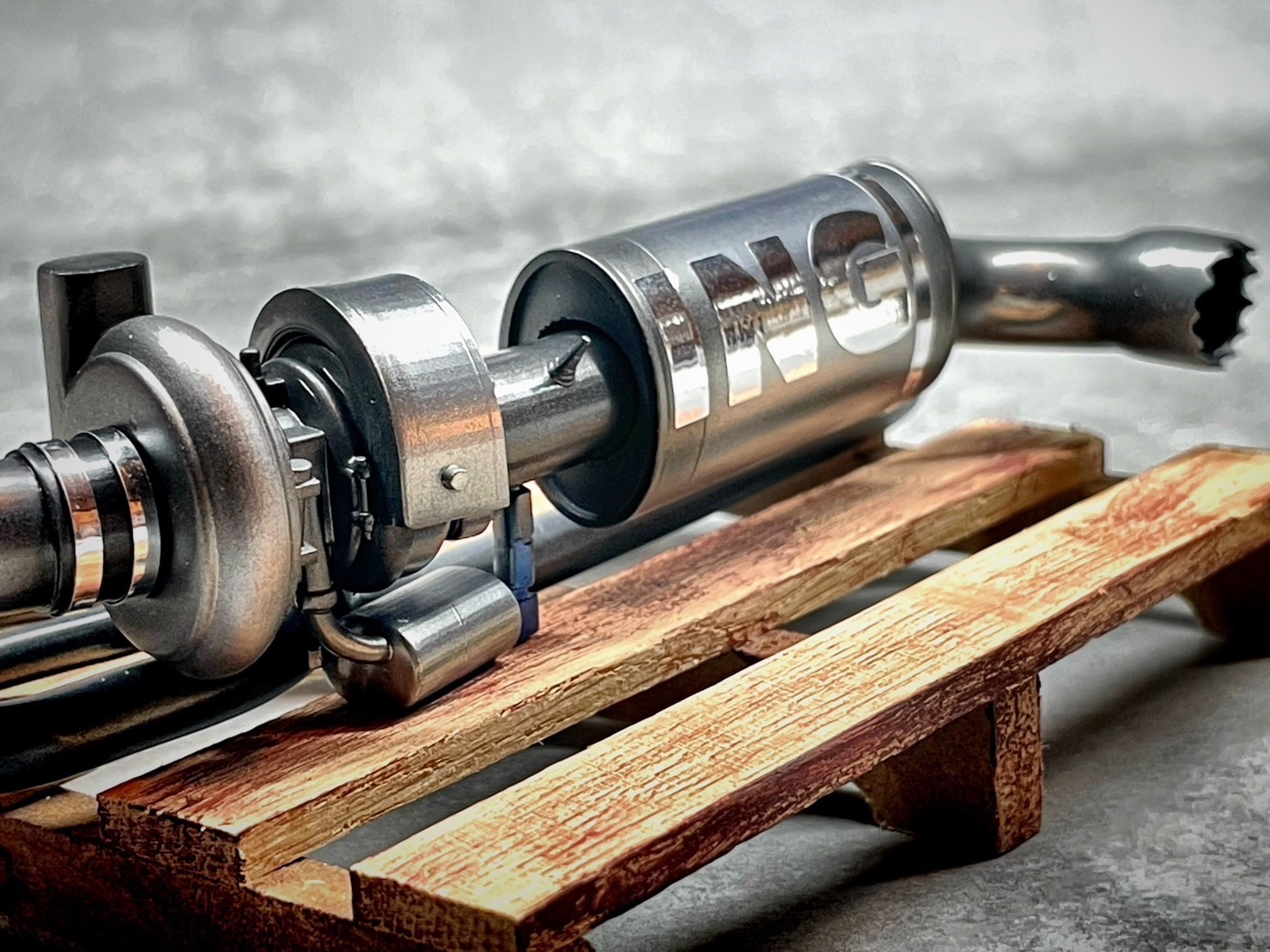 RWB rotana Muffler Set [PAC-540] | PANDORA RC - Drift RC Car bodies & Parts